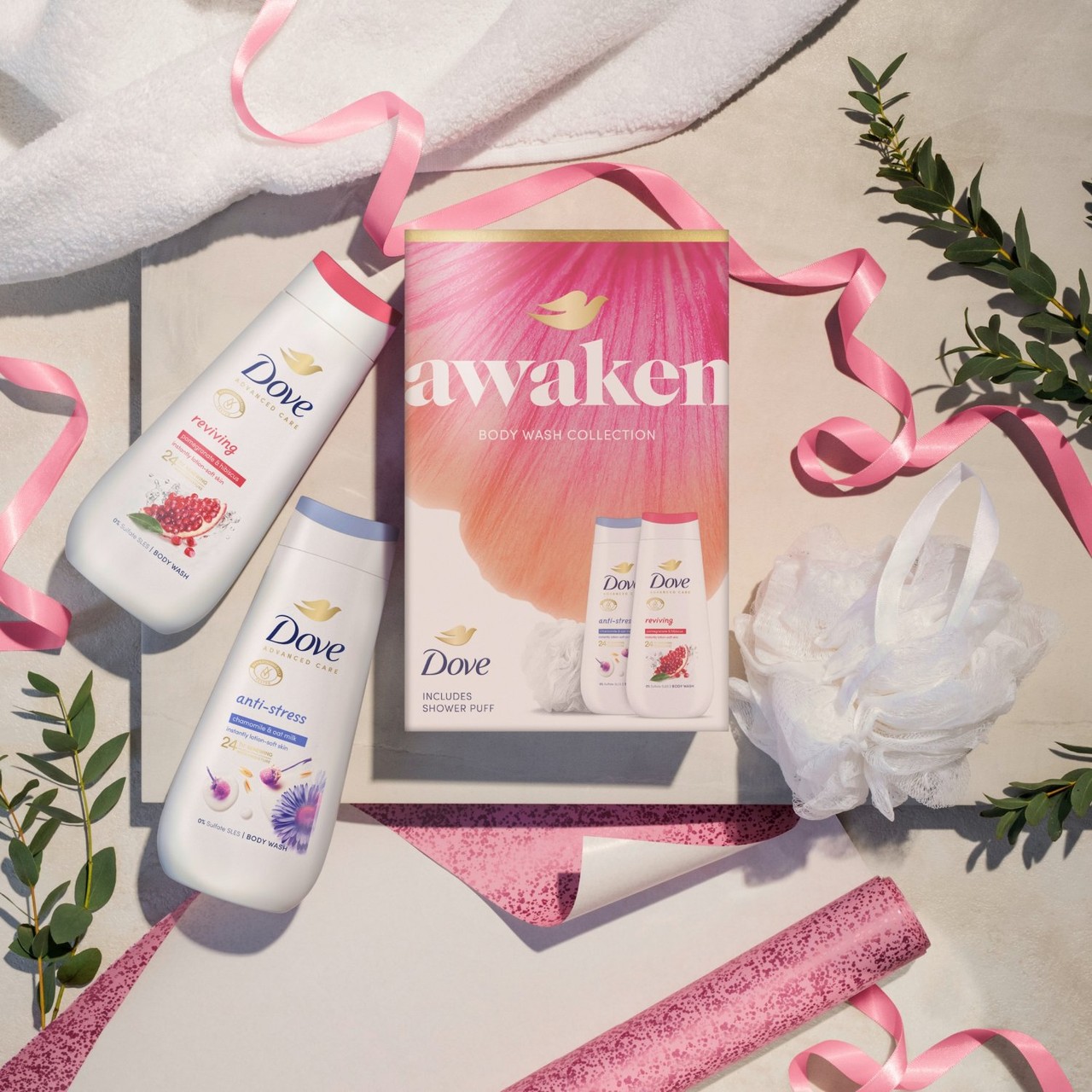 Dove Awaken Duo Advanced Gift Set - Morrisons Online Groceries & Offers