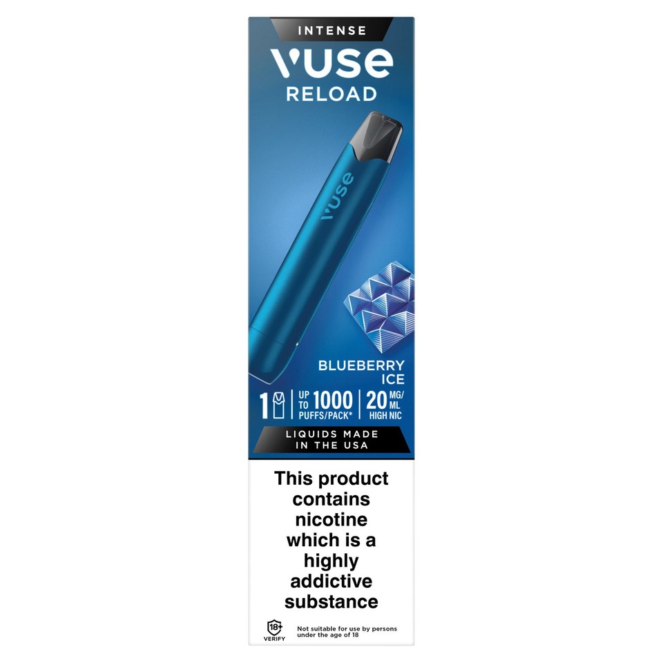 Vuse Reload Pen Blueberry Ice 20mg - Morrisons Online Groceries & Offers