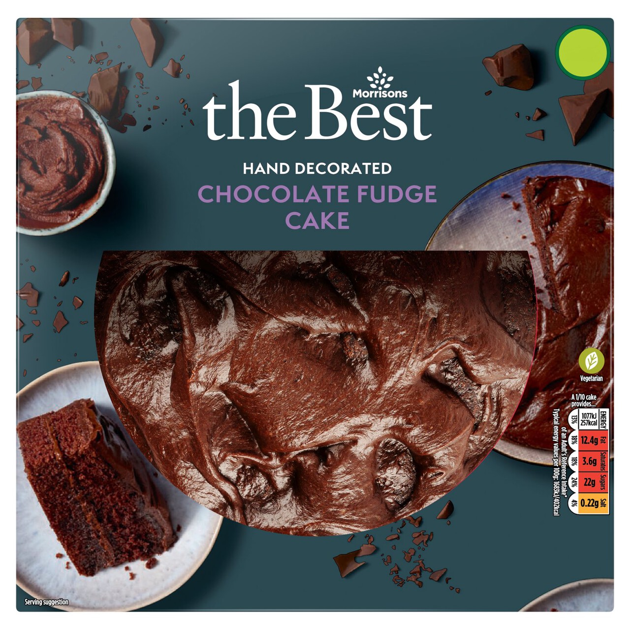 Morrisons The Best Chocolate Fudge Cake - Morrisons Online Groceries ...