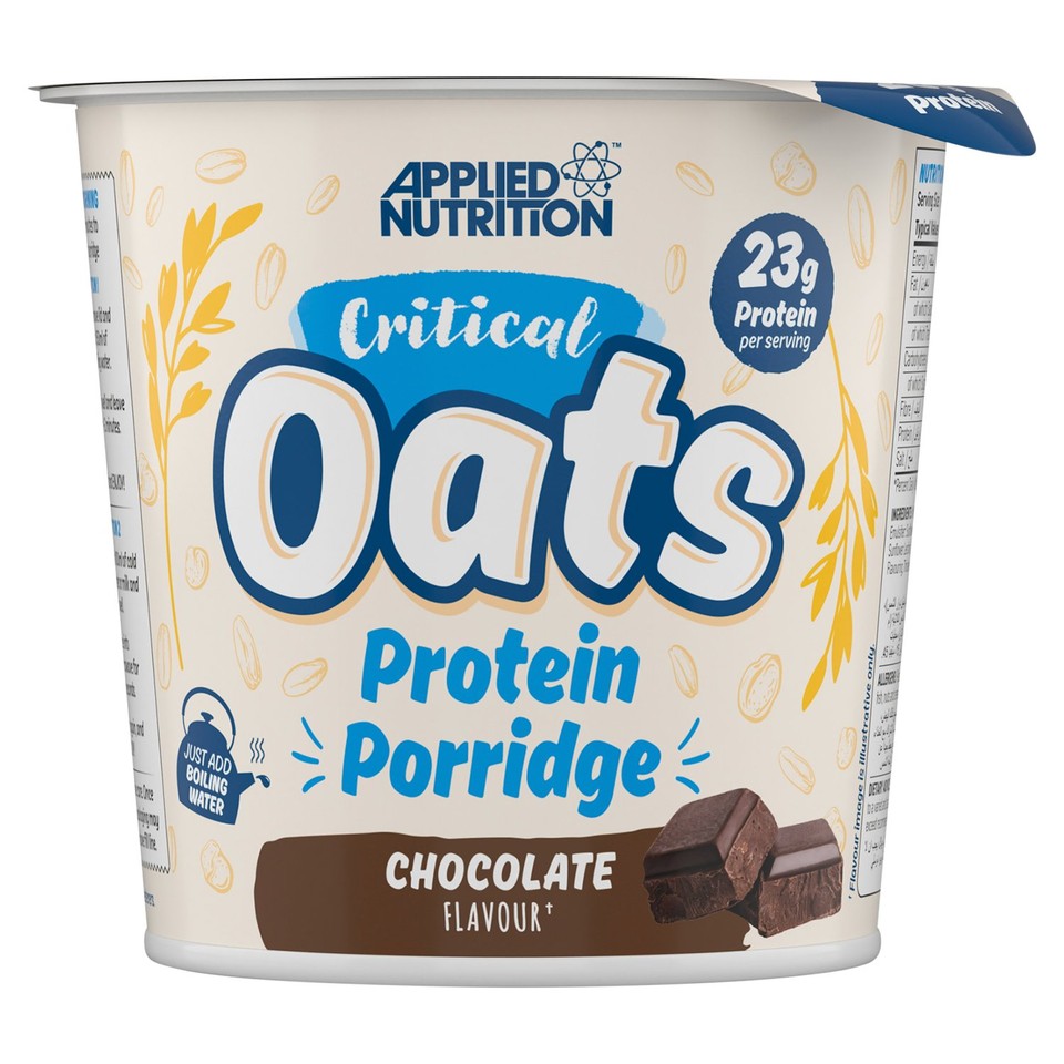 Applied Nutrition Critical Oats Chocolate Protein Porridge Pot 60g ...