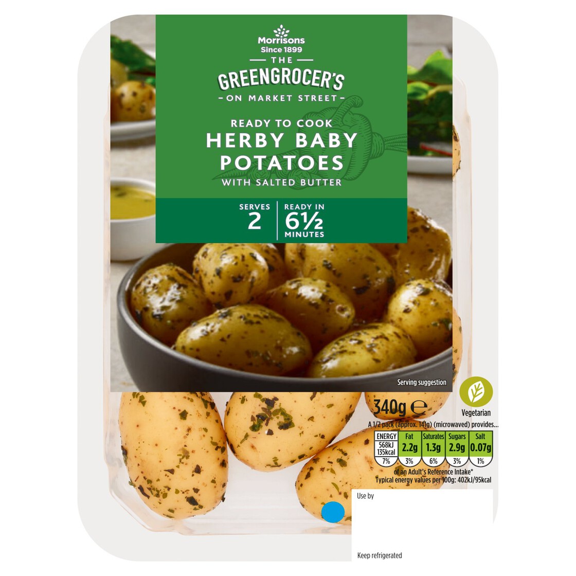 Morrisons Herby Baby Potatoes - Morrisons Online Groceries & Offers
