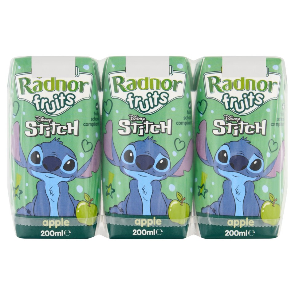 Radnor Fruits Stitch Apple 3 x 200ml - Morrisons Online Groceries & Offers