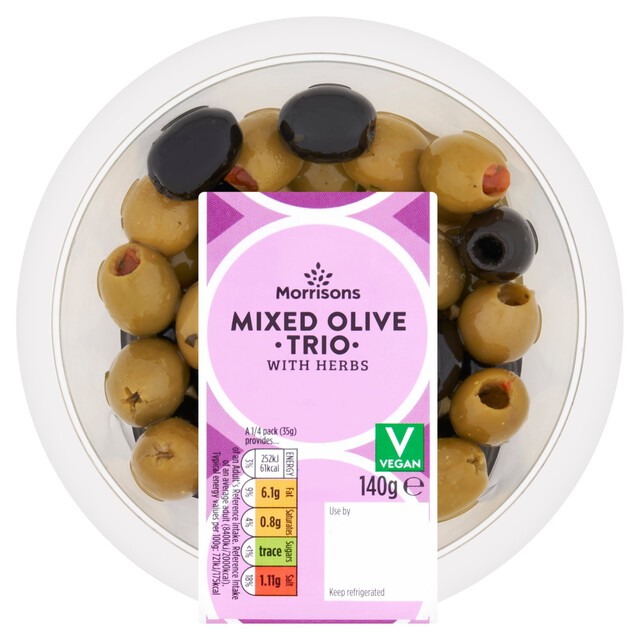 Morrisons Trio Olives - Morrisons Online Groceries & Offers
