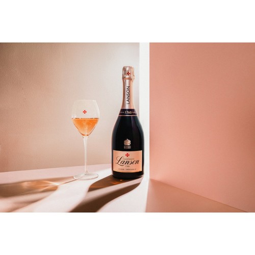 Lanson Rose Label Champagne Rose NV - Morrisons Online Groceries & Offers