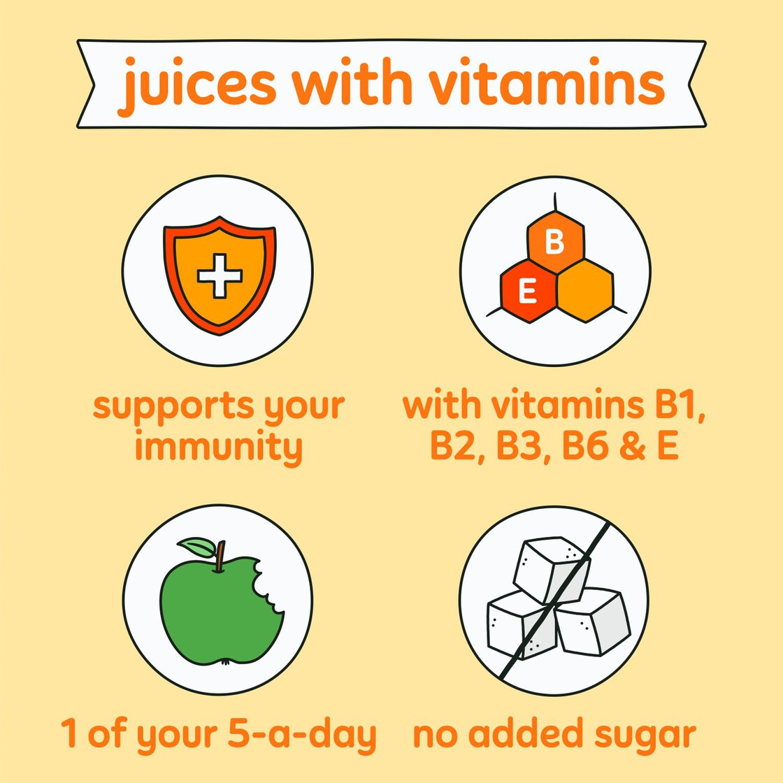 Innocent Plus Citrus Shield Orange & Carrot Juice With Vitamins ...
