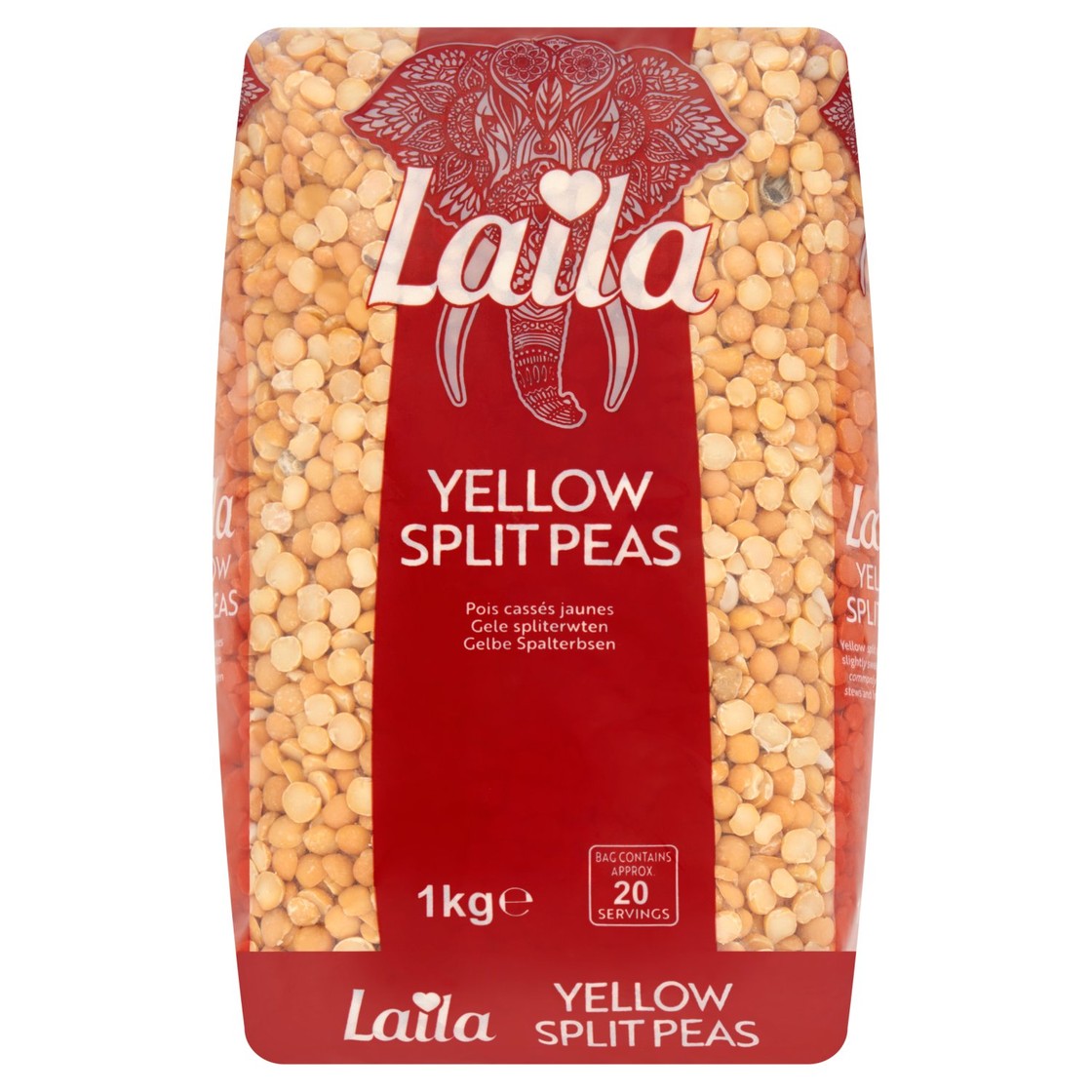 Laila Yellow Split Peas - Morrisons Online Groceries & Offers