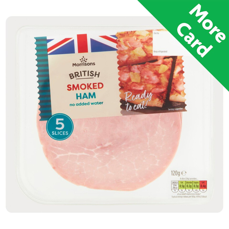Morrisons British Smoked Ham - Morrisons Online Groceries & Offers