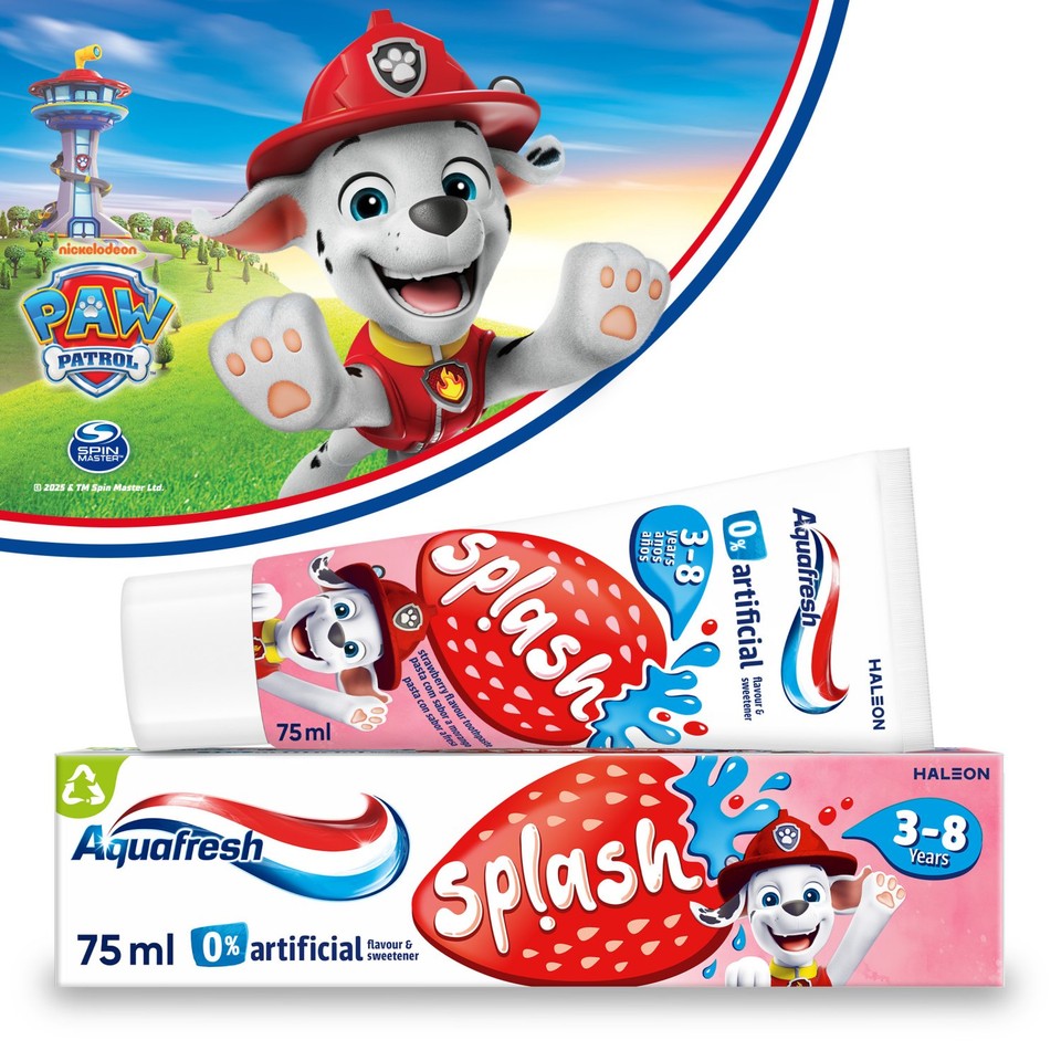 Aquafresh Kids Splash Toothpaste 3-8 Years, 75ml - Morrisons Online ...