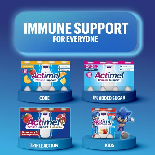 Actimel Triple Action Blueberry & Blackberry - Morrisons Online ...