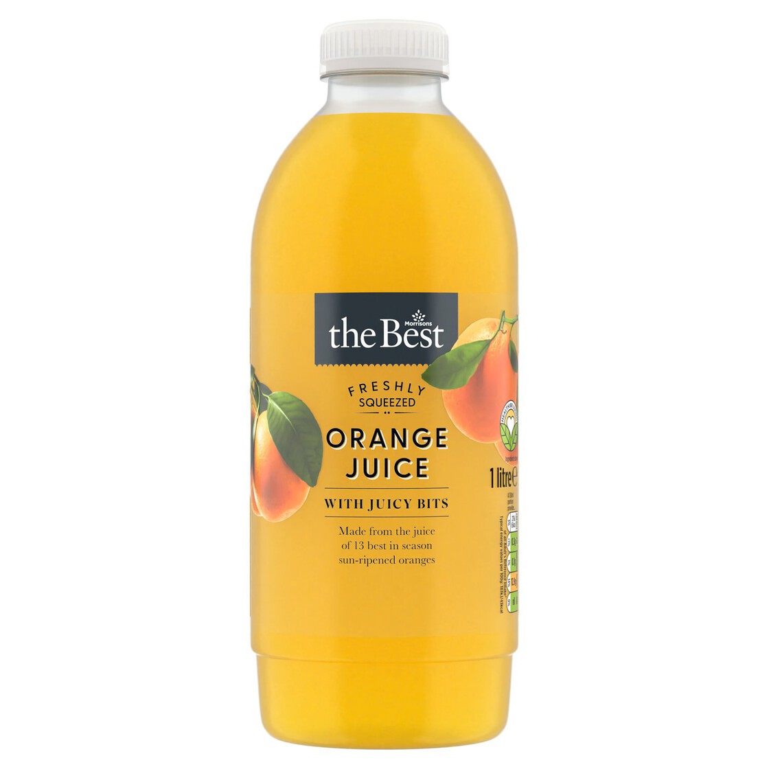 Morrisons The Best Freshly Squeezed Orange Juice with Bits - Morrisons ...