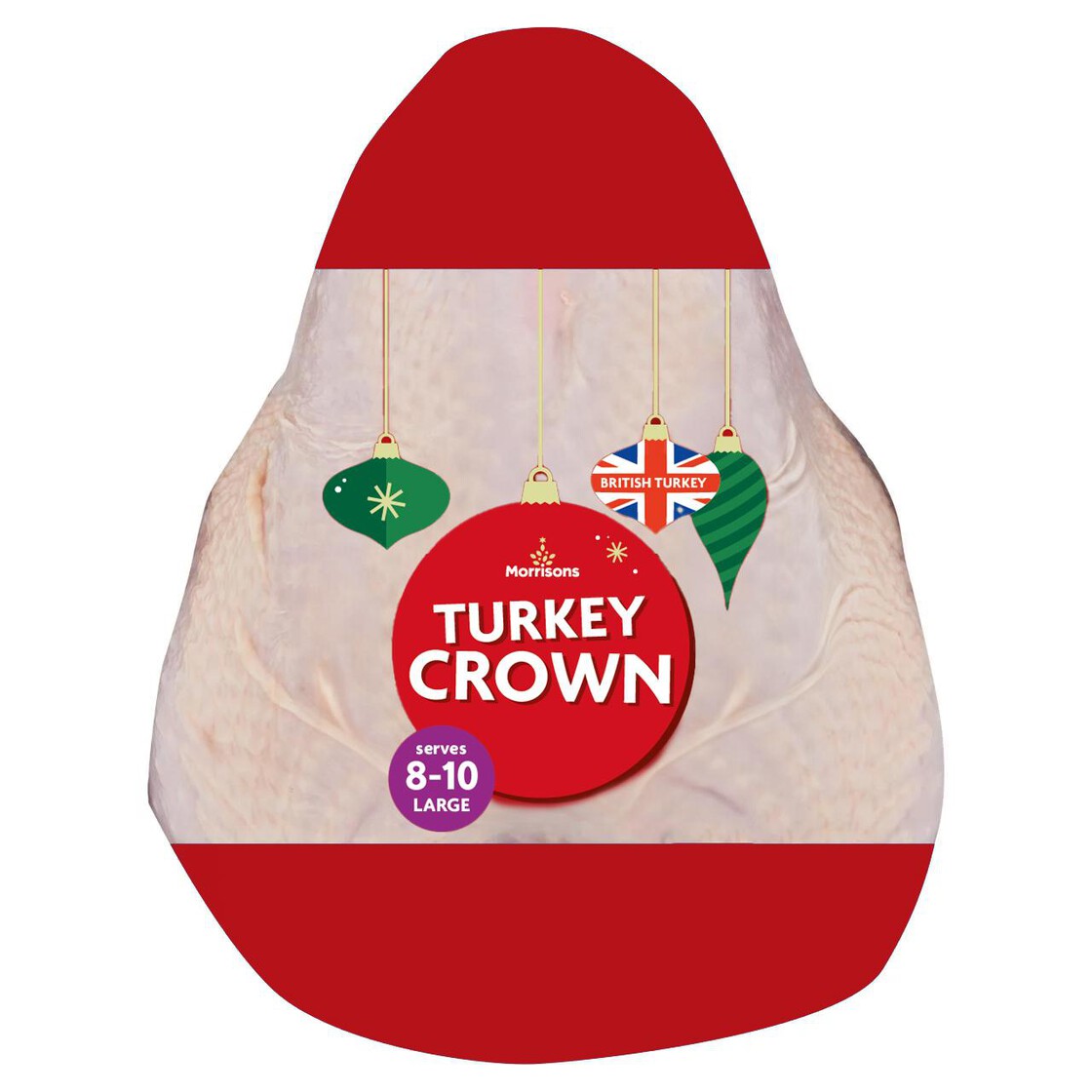 Morrisons Frozen Large Turkey Crown 2.4-2.8Kg - Morrisons Online ...