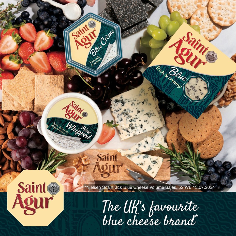 Saint Agur Blue Cheese - Morrisons Online Groceries & Offers