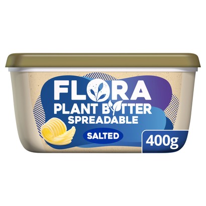 Flora Plant Butter Spreadable 400g - Morrisons Online Groceries & Offers