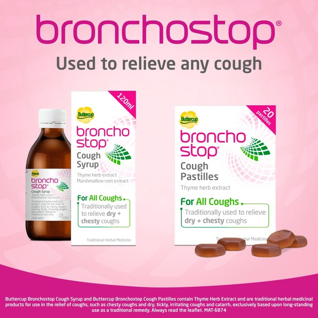 Bronchostop Cough Syrup - Traditionally Used to Relieve Any Type of ...