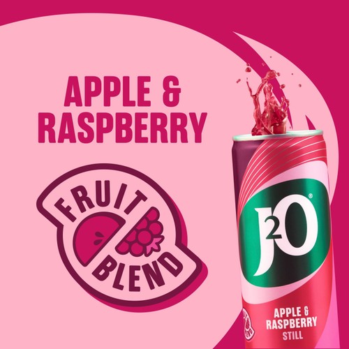 J2O Apple & Raspberry 4 Cans - Morrisons Online Groceries & Offers