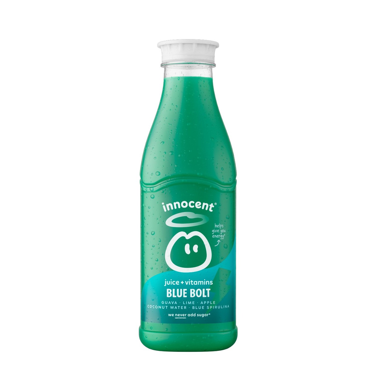 Innocent Plus Blue Bolt, Guava & Lime Juice with Vitamins 750ml ...