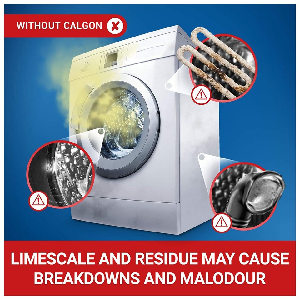 Calgon 4-In-1 Water Softener Limescale Prevention Tablets - Morrisons ...