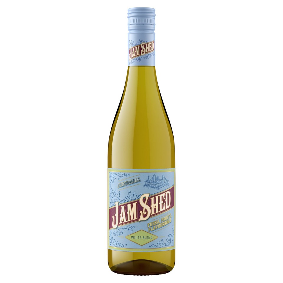 Jam Shed White Blend White Wine 75cl - Morrisons Online Groceries & Offers