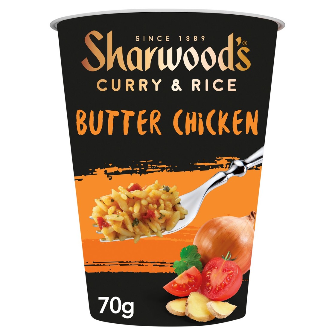 Sharwoods Butter Chicken Rice Pot 70g - Morrisons Online Groceries & Offers