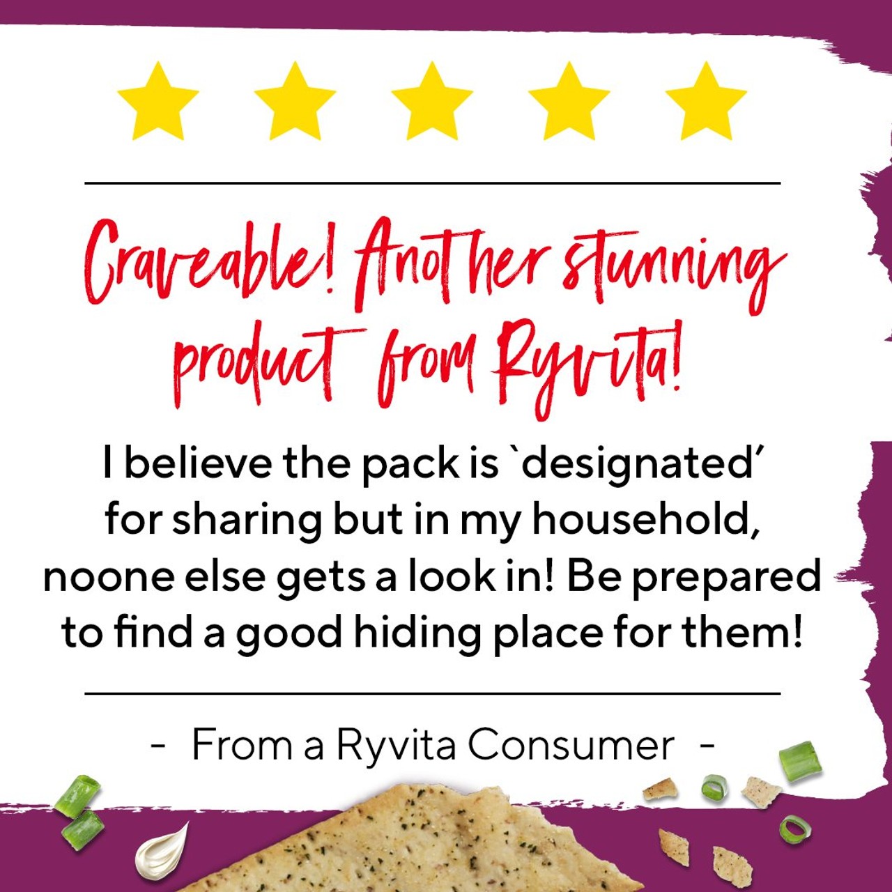 Ryvita Snack It Thins Sour Cream and Chive Flatbread Snacks - Morrisons ...