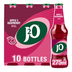 J2O Apple & Raspberry 10 Bottles - Morrisons Online Groceries & Offers