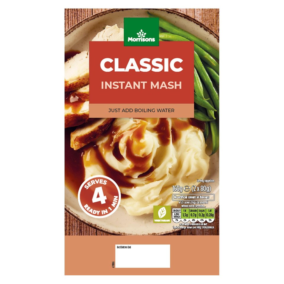 Morrisons Instant Mash Classic - Morrisons Online Groceries & Offers