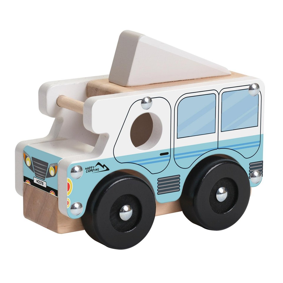 Ollie & Grace Wooden Toy Vehicles - Morrisons Online Groceries & Offers