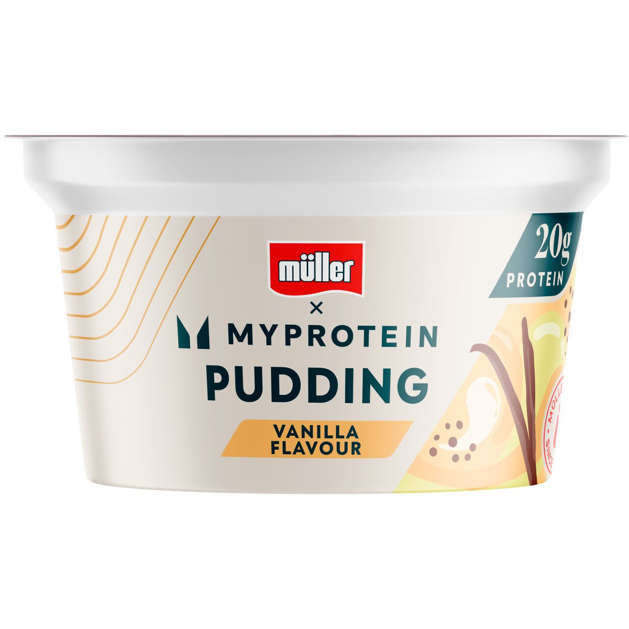 Muller x MyProtein Vanilla Pudding Dessert - Morrisons Online Groceries ...