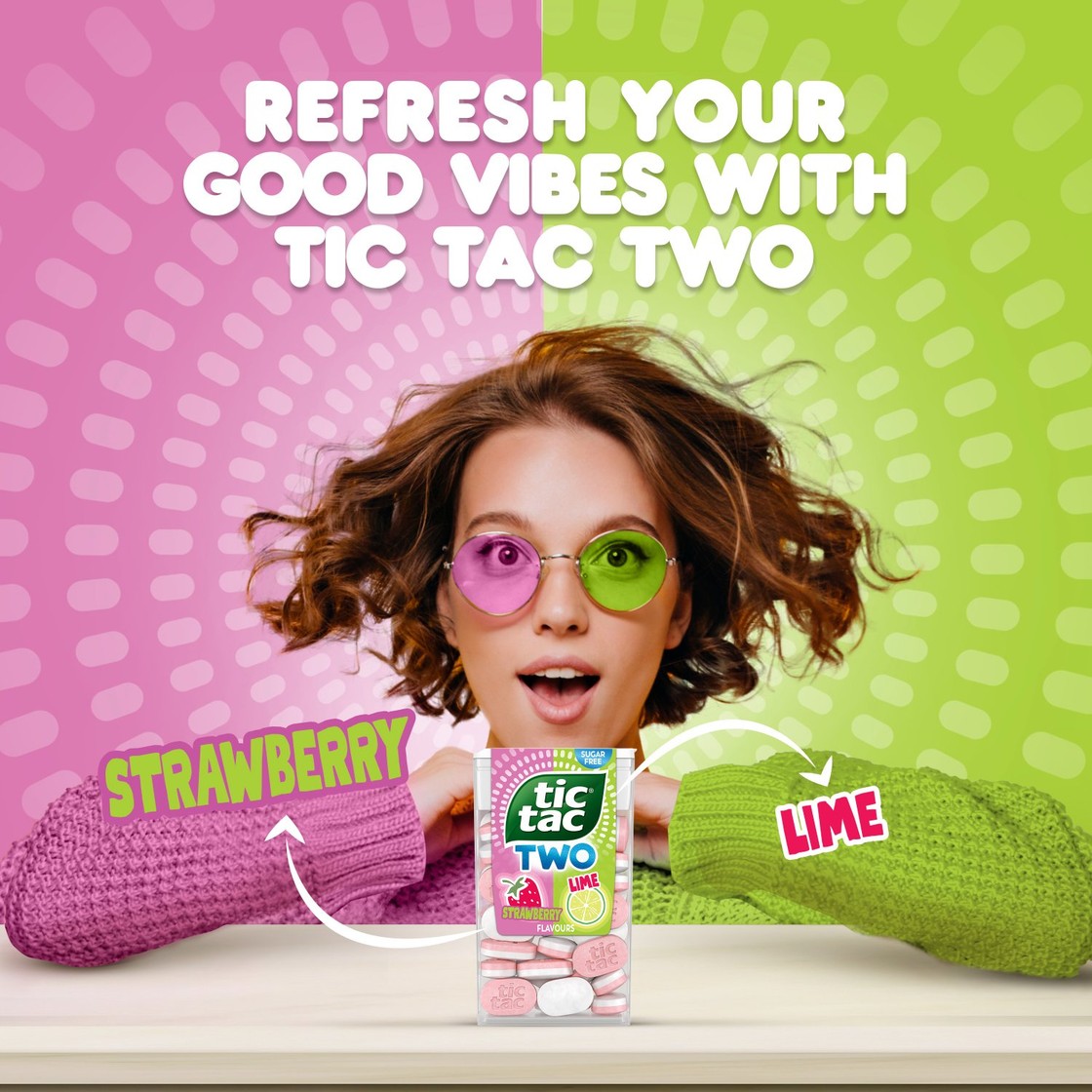 Tic Tac Two Strawberry Lime - Morrisons Online Groceries & Offers