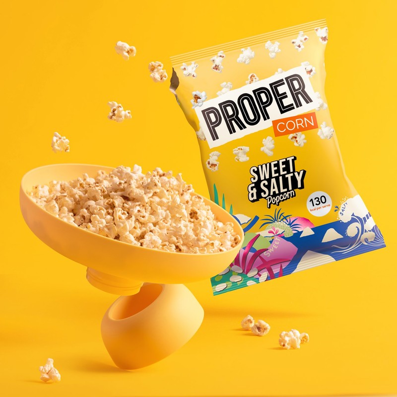 Proper Corn Sweet & Salty Popcorn 90g - Morrisons Online Groceries & Offers