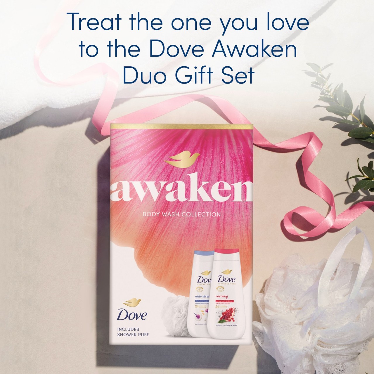 Dove Awaken Duo Advanced Gift Set - Morrisons Online Groceries & Offers