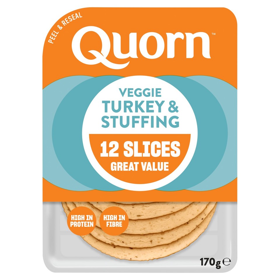 Quorn Deli Turkey & Sage Slices - Morrisons Online Groceries & Offers