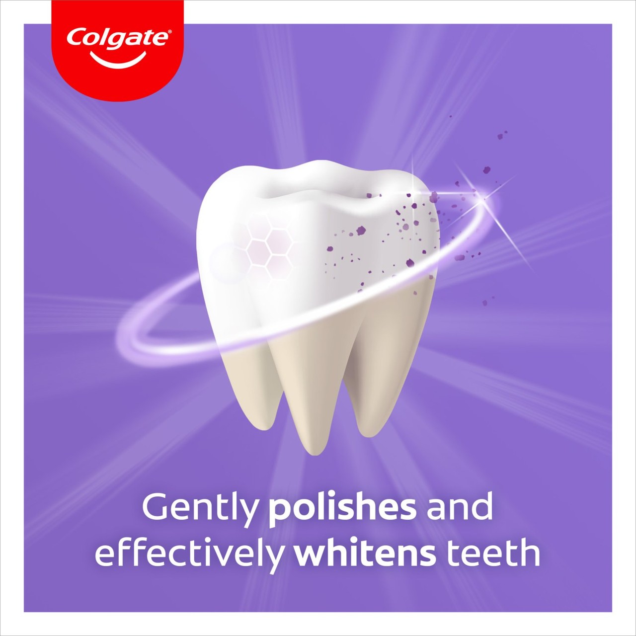 Colgate Advanced White Purple Teeth Whitening Toothpaste 75ml ...