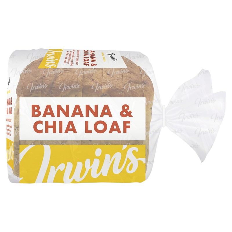 Irwin's Banana & Chia Loaf 360g - Morrisons Online Groceries & Offers
