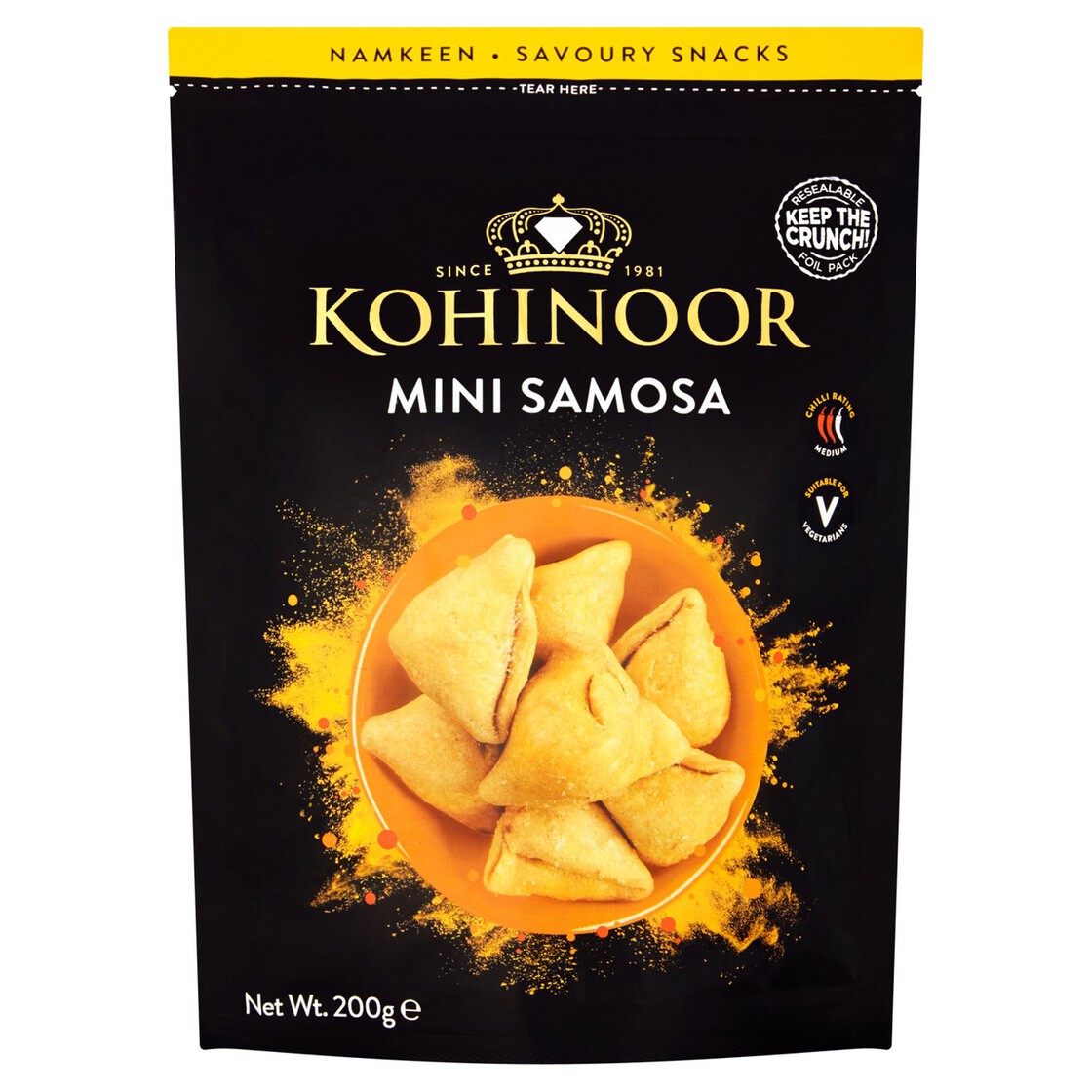Kohinoor Mini Samosa 200g - Morrisons Online Groceries & Offers