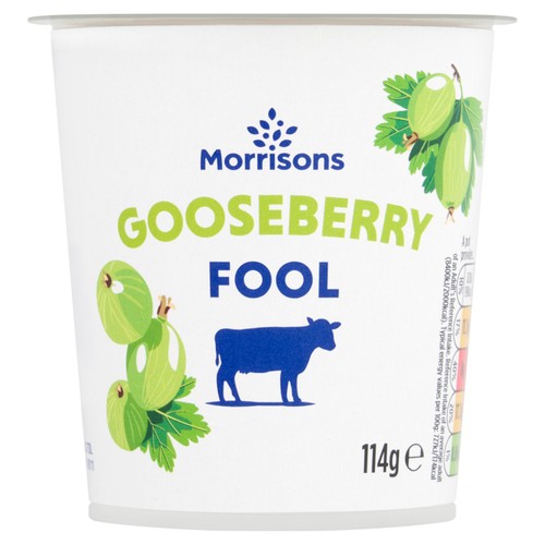 Morrisons Gooseberry Fool 114g - Morrisons Online Groceries & Offers