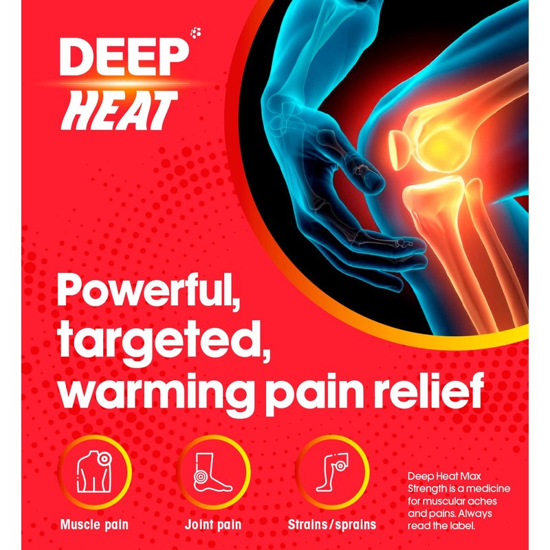 Deep Heat Max Strength Gel - Morrisons Online Groceries & Offers