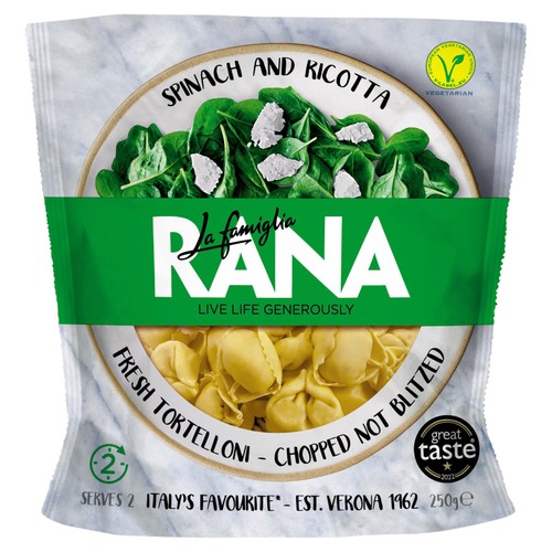 La Famiglia Rana Spinach & Ricotta Tortelloni - Morrisons Online ...