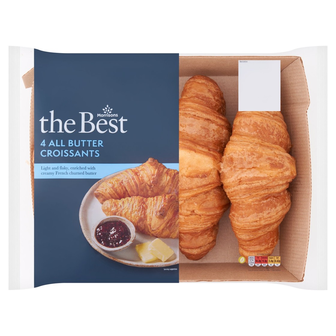 Morrisons The Best All Butter Croissants 4 Pack - Morrisons Online ...