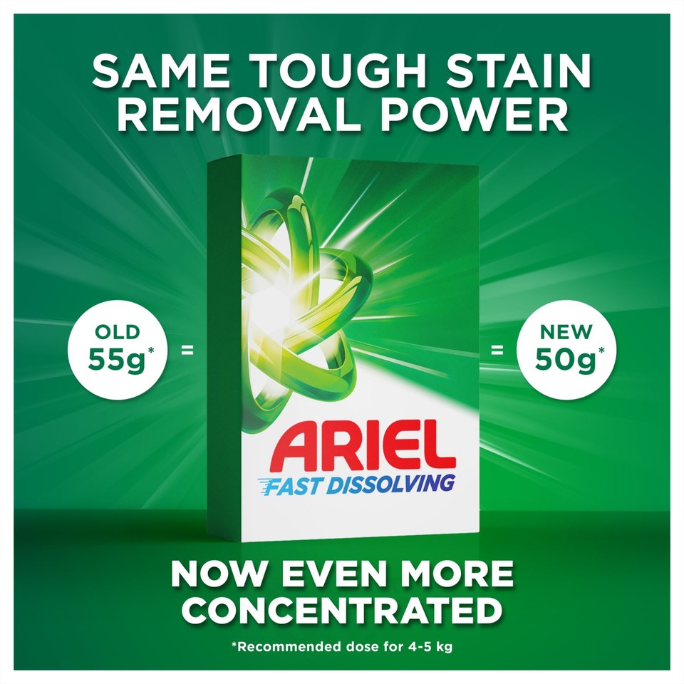 Ariel Original Laundry Powder 44 Washes - Morrisons Online Groceries ...
