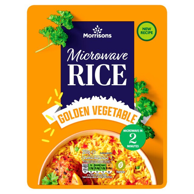Morrisons Golden Vegetable Rice - Morrisons Online Groceries & Offers
