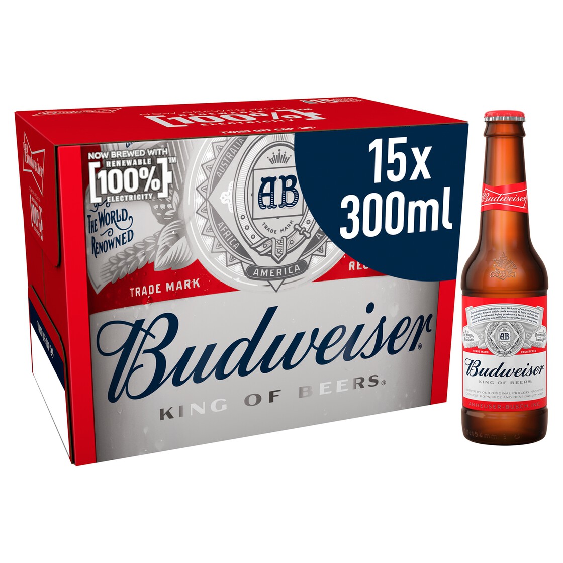Budweiser Lager Beer Bottles - Morrisons Online Groceries & Offers