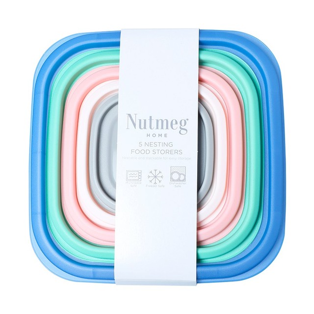 Nutmeg Home Square Nesting Food Storers - Morrisons Online Groceries ...