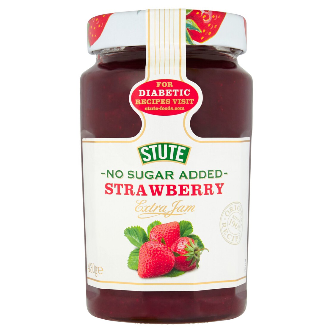 Stute Diabetic Strawberry Extra Jam - Morrisons Online Groceries & Offers