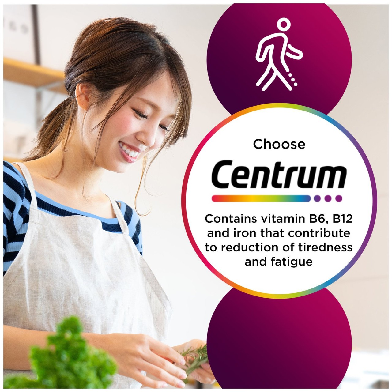 Centrum Women Multivitamins & Minerals Supplement Tablets - Morrisons ...