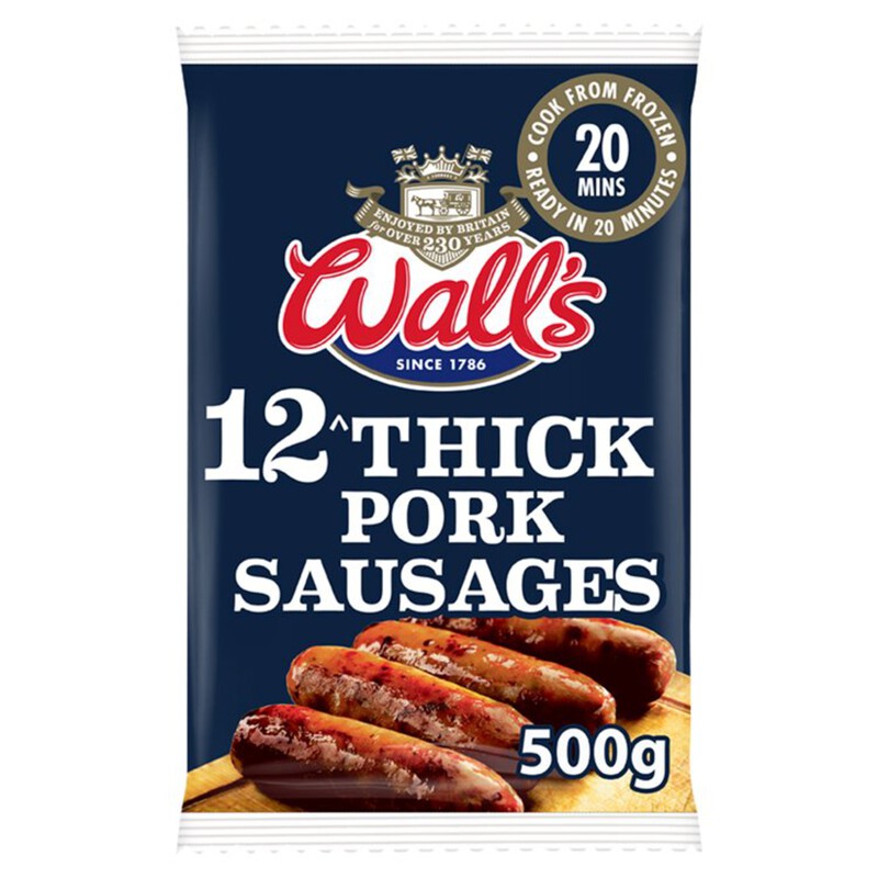 Walls Thick Sausage - Morrisons Online Groceries & Offers