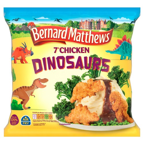 Bernard Matthews 7 Chicken Dinosaurs 350g - Morrisons Online Groceries ...