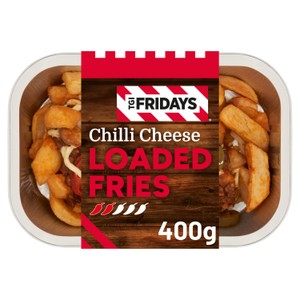 TGI Fridays Chilli Cheese Loaded Fries 400g - Morrisons Online ...