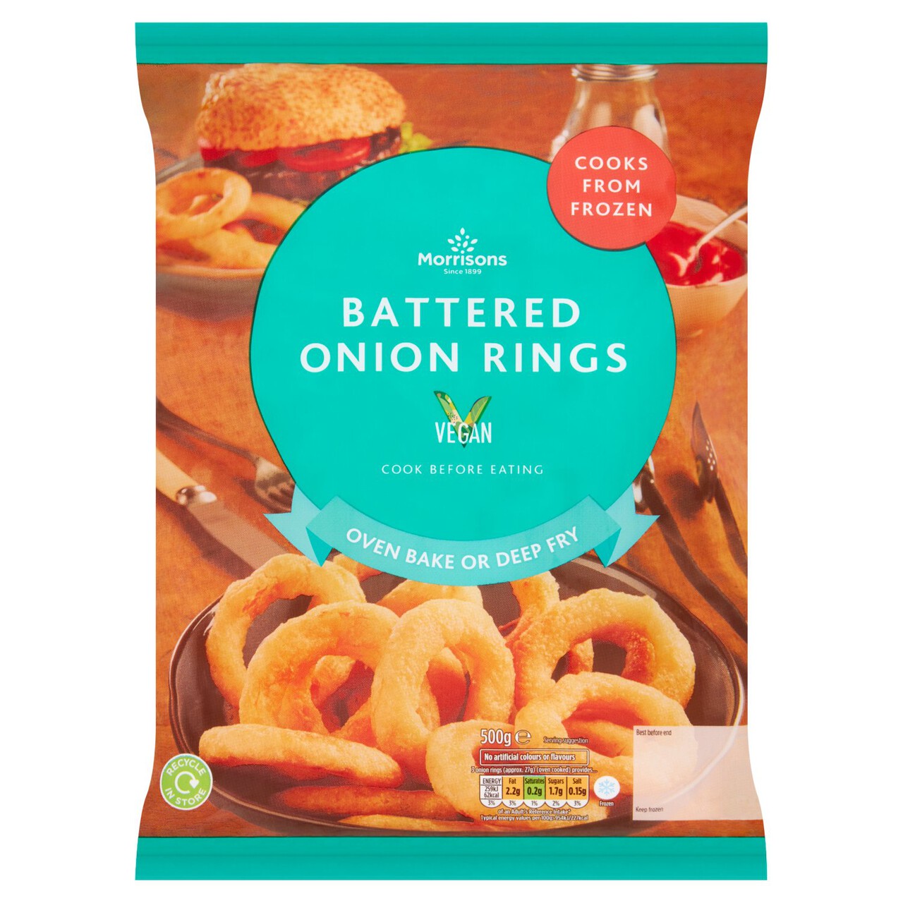 Morrisons Battered Onion Rings - Morrisons Online Groceries & Offers