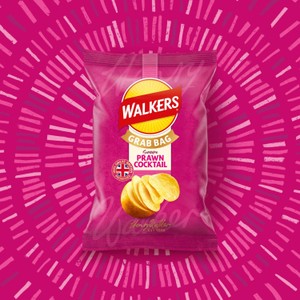 Walkers Crisps Prawn Cocktail 45g - Morrisons Online Groceries & Offers